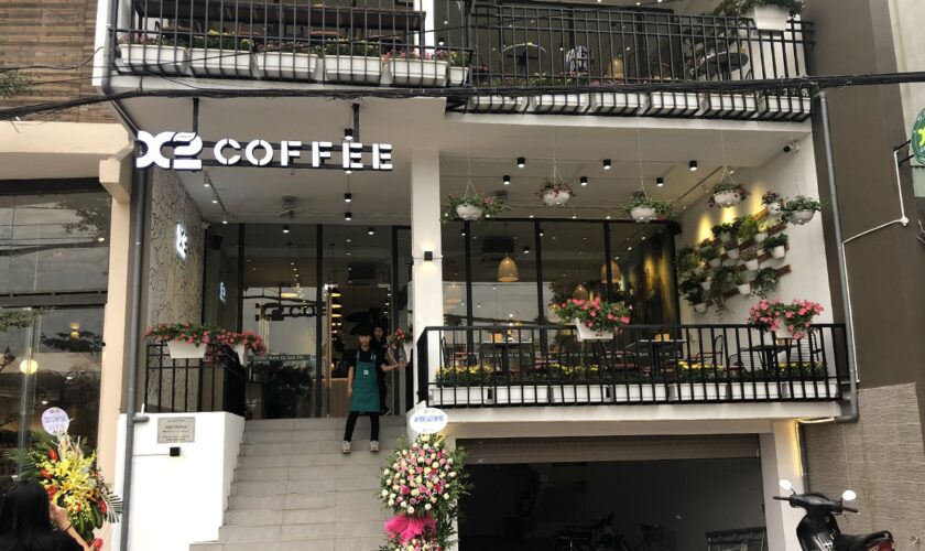 Chuỗi X2 Coffee - Horeca Thăng Long